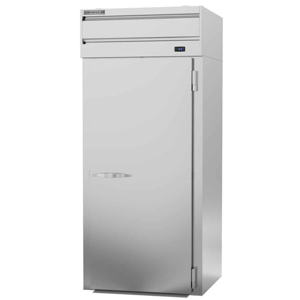 Beverage Air PFI1HC-1AS | 37" Wide 1 Door Top Mount Roll-Thru Freezer