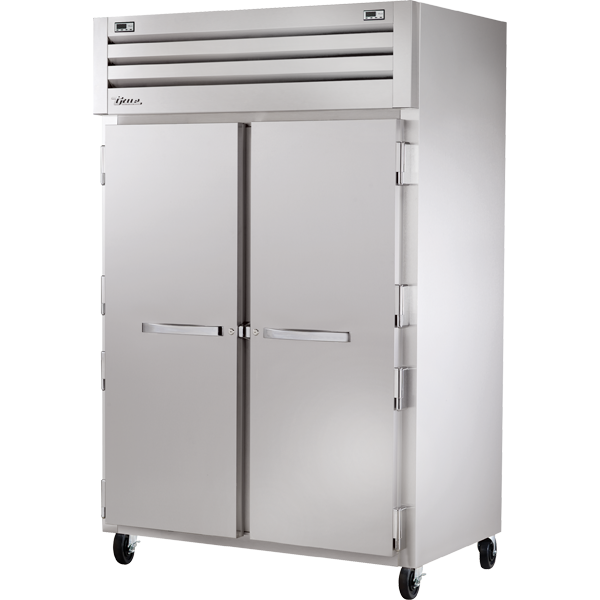 True STA2DT-2S | 53" Wide 2 Door Reach-In Dual Temp Refrigerator/Freez